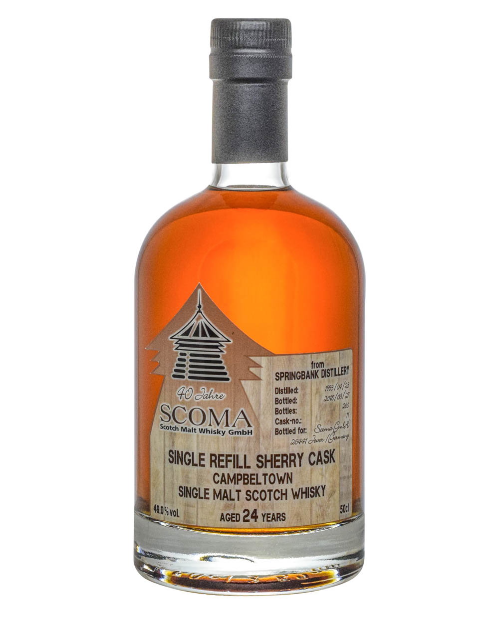 Springbank 24 Years Old Scoma 1993 - Must Have Malts
