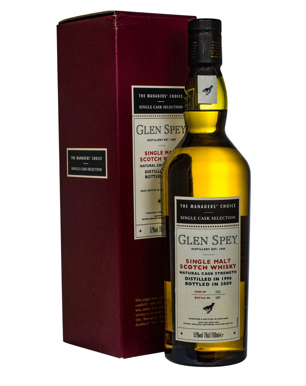 Glen Spey 13 Years Old Managers' Choice Cask #240 - Musthave Malts