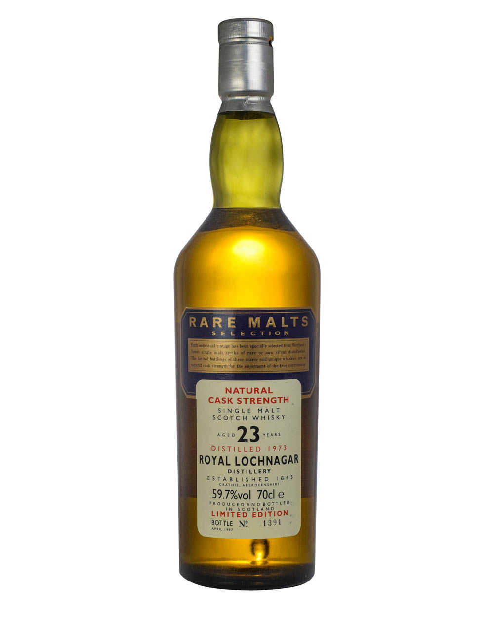 Royal Lochnagar 23 Years Old Rare Malts Selection 1973 - Musthave Malts