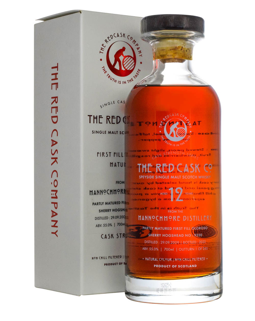 Mannochmore 12 Years Old The Red Cask 2009 - Musthave Malts