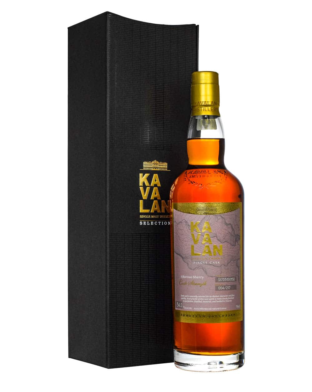 Kavalan 5 Years Old Single Cask Oloroso Sherry European Exclusive 2017 ...