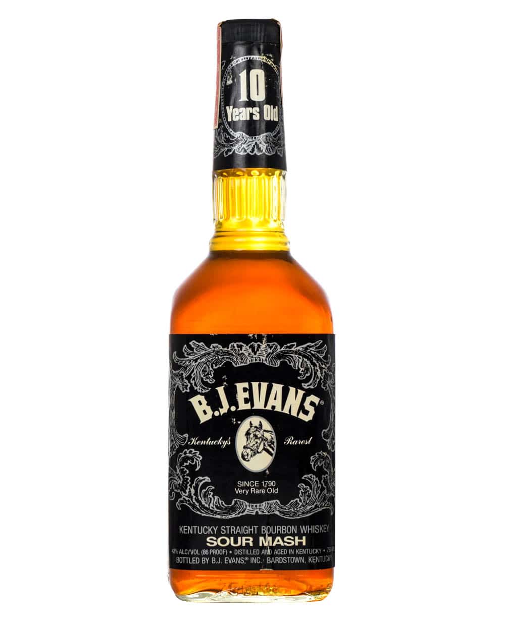 B.J. Evans 10 Years Old Sour Mash - Musthave Malts