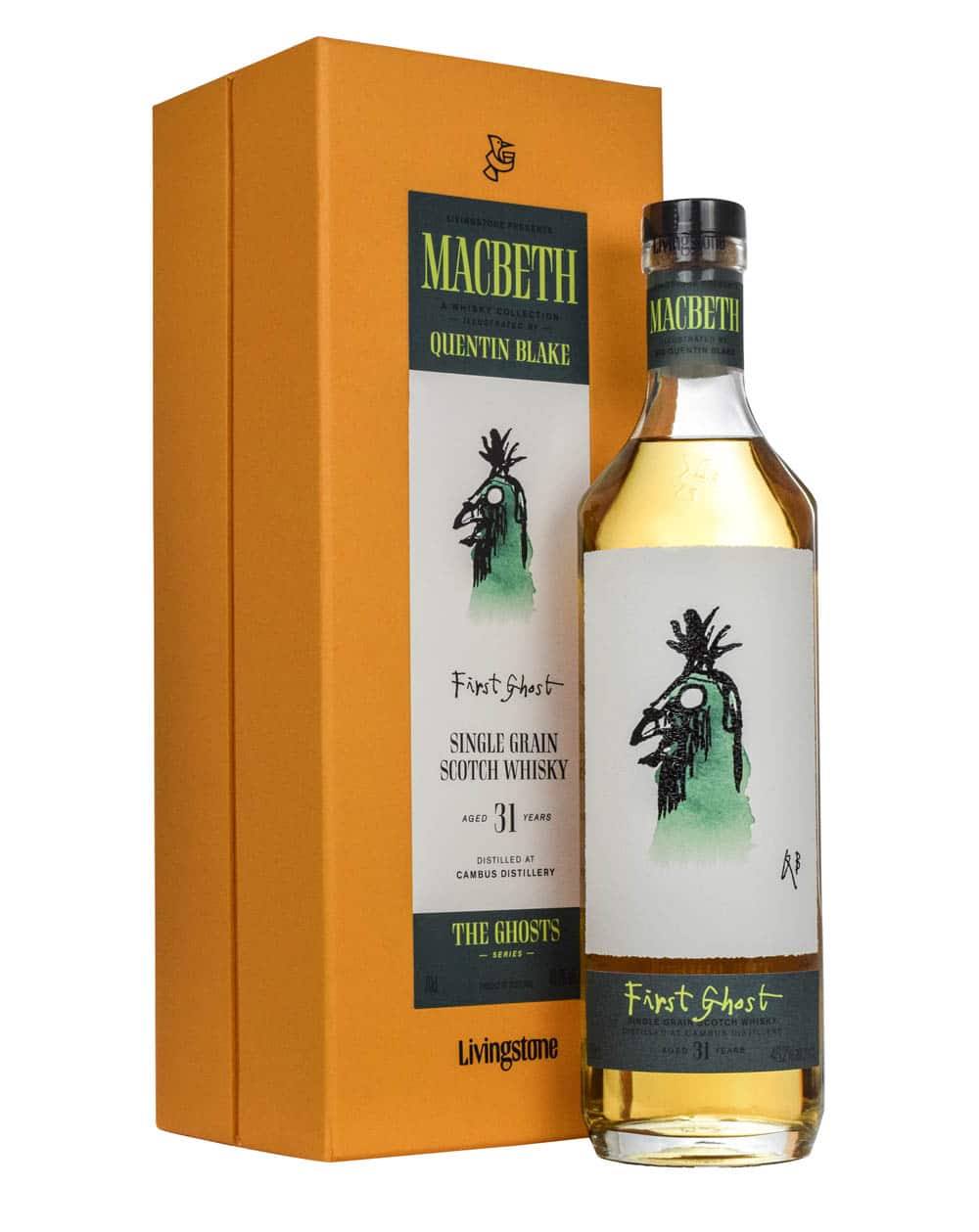 Cambus 31 Years Old Macbeth Collection First Ghost - Must Have Malts