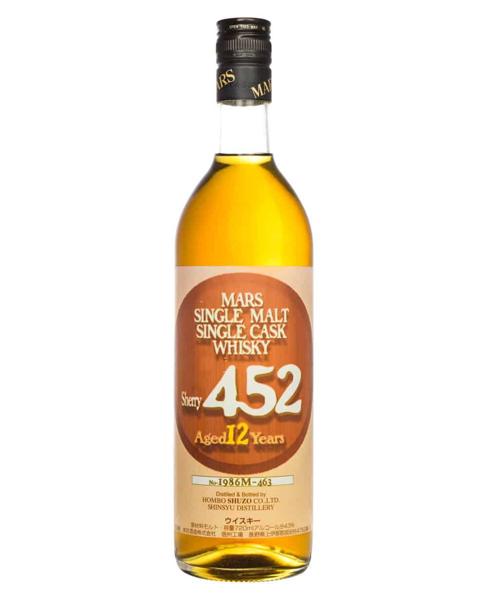 Mars Single Malt 12 Years Old Sherry Cask #452 - Must Have Malts