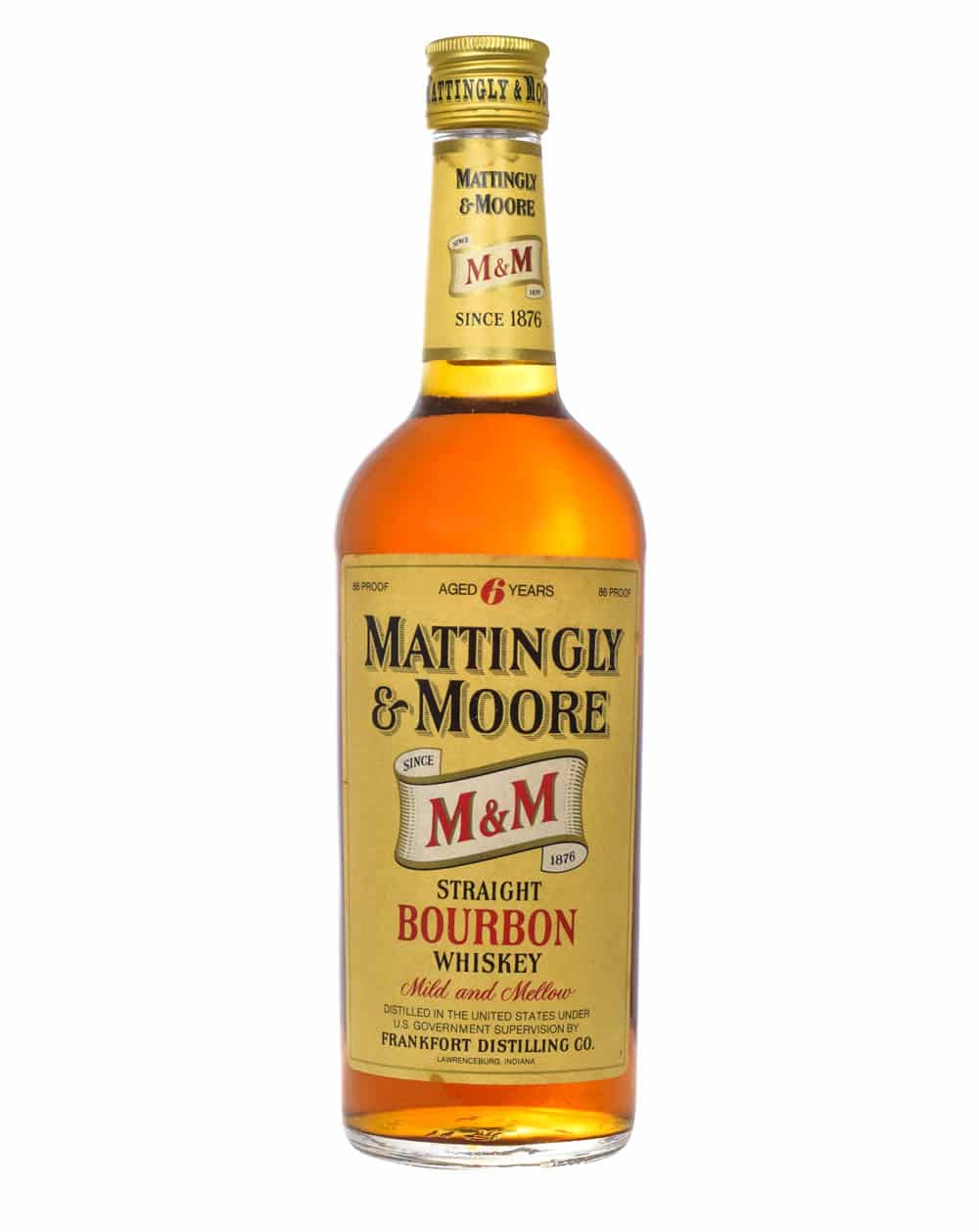 Mattingly & Moore 6 Years Old Straight Bourbon Whiskey - Musthave Malts