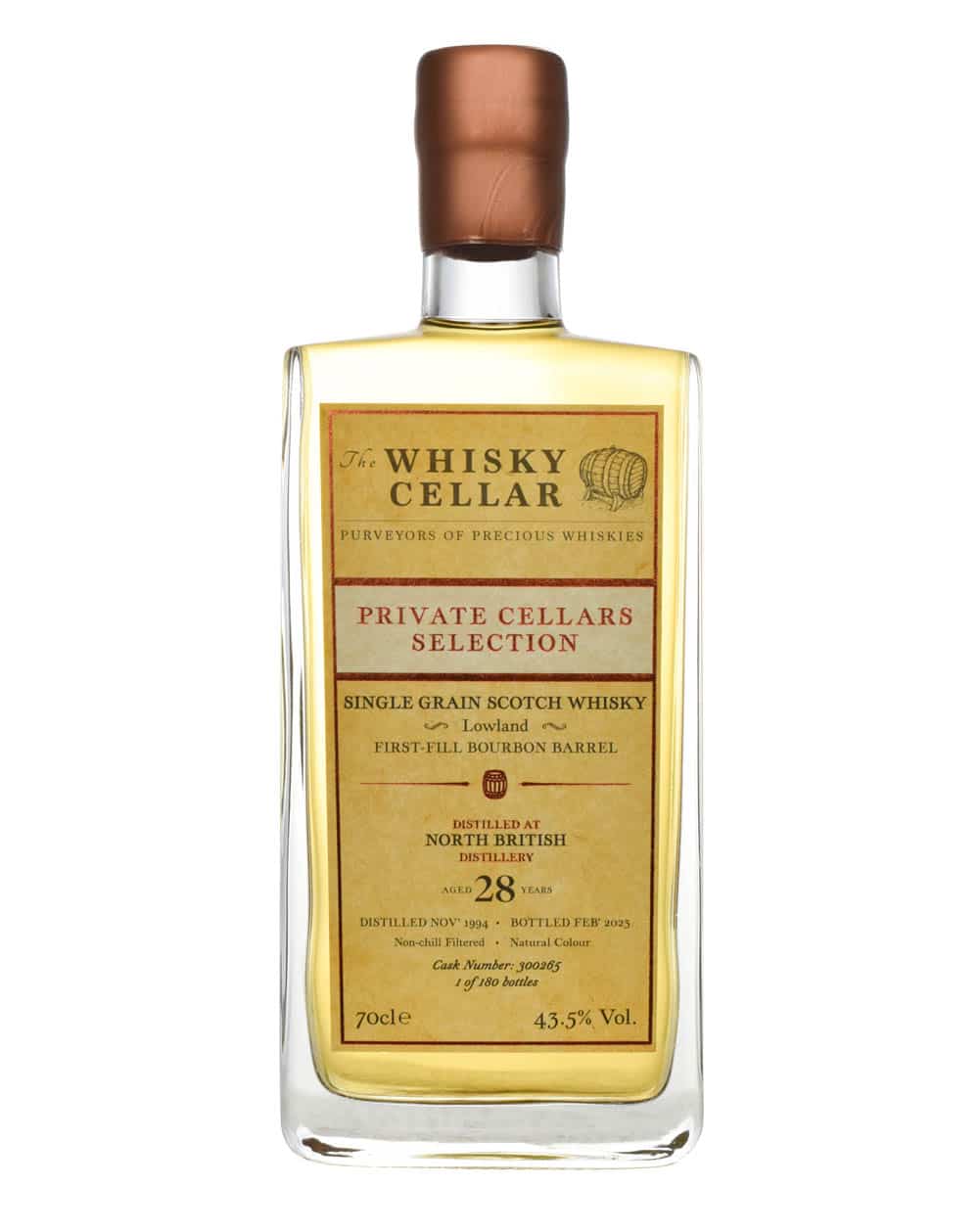 North British 28 Years Old The Whisky Cellar 1994 - Musthave Malts