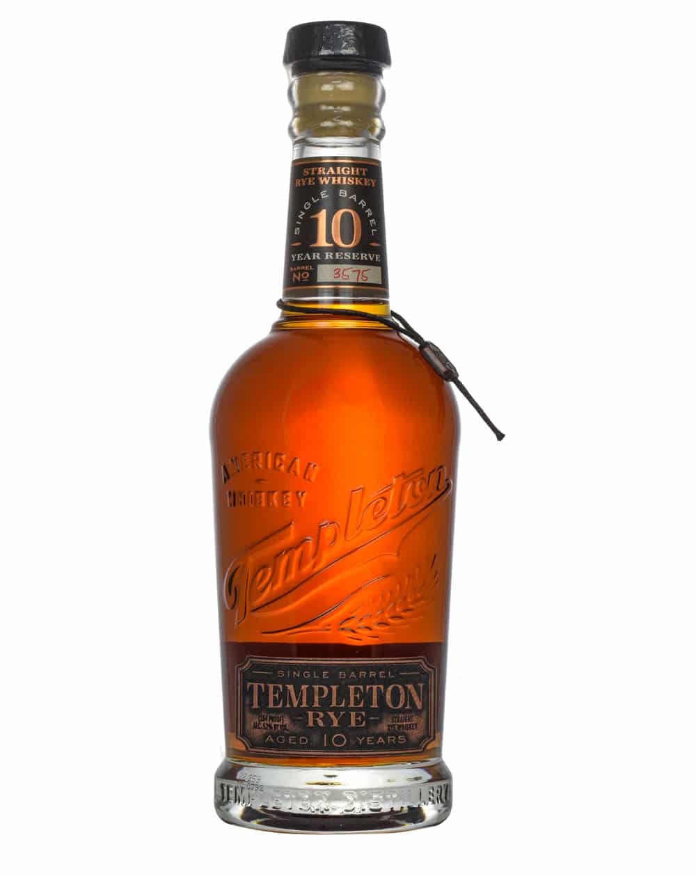 Templeton Rye 10 Years Old Single Barrel #3575 - Musthave Malts