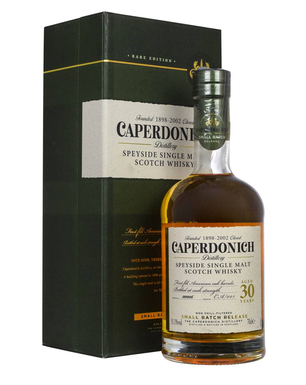 Caperdonich 30 Years Old Small Batch Release - Musthave Malts