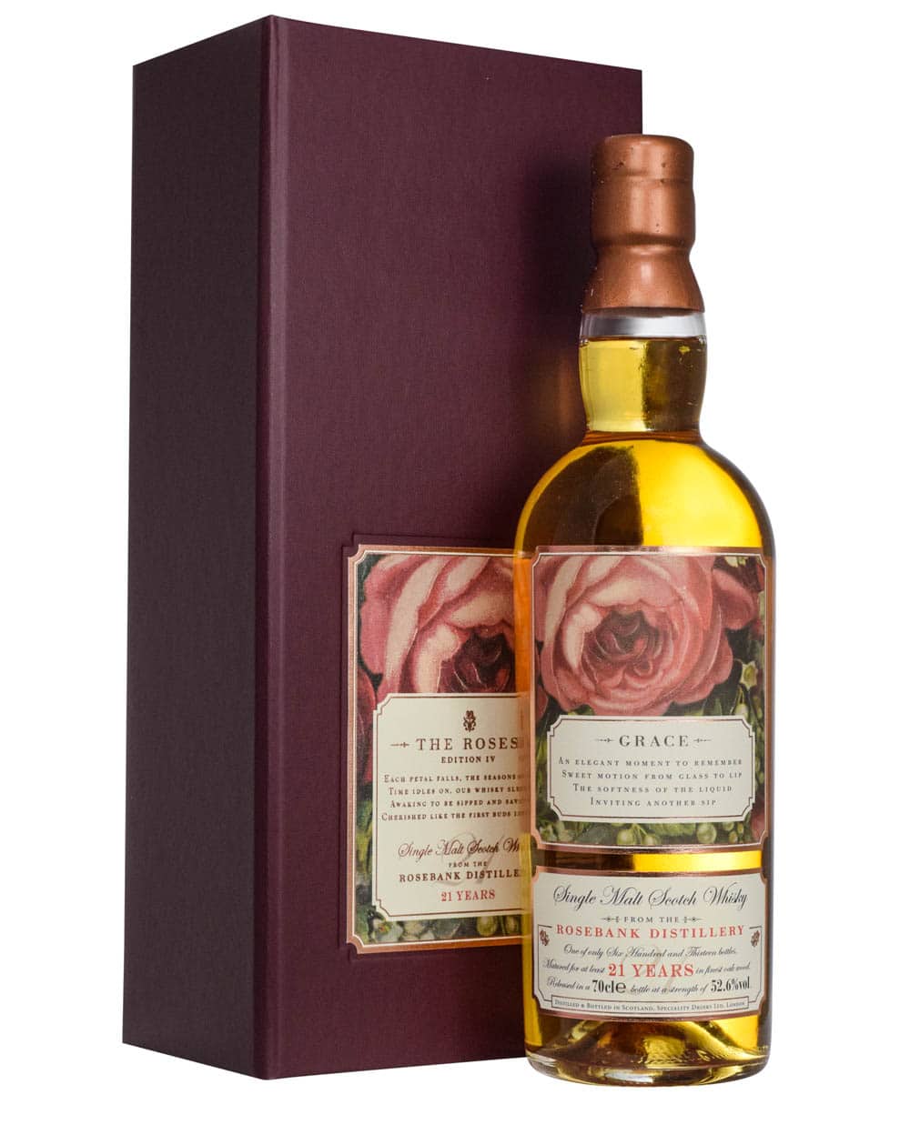 Rosebank 21 Years Old The Roses Edition IV Grace - Musthave Malts