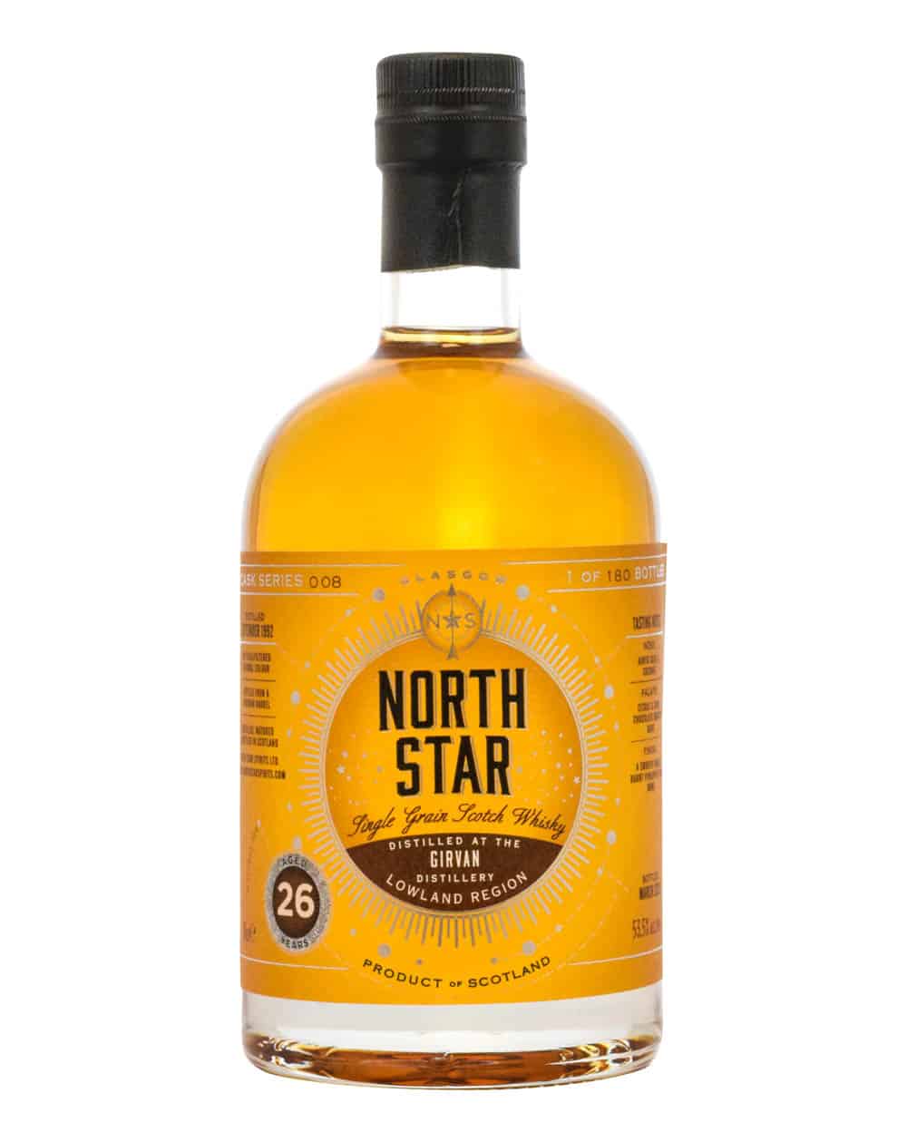 Girvan 26 Years Old North Star 1992 - Must Have Malts