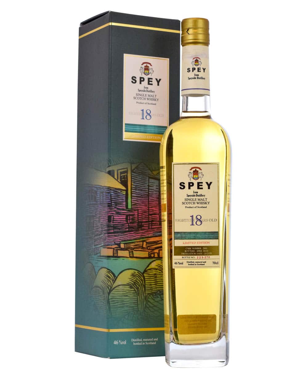 Spey 18 Years Old Limited Edition 2005 Cask #2184 - Musthave Malts