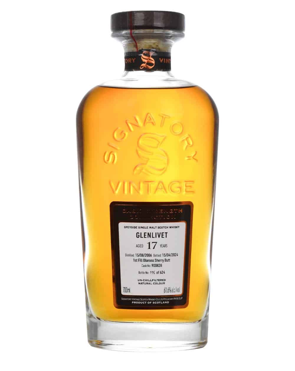Glenlivet 17 Years Old Signatory Vintage 2006 Cask #900828 - Must Have ...