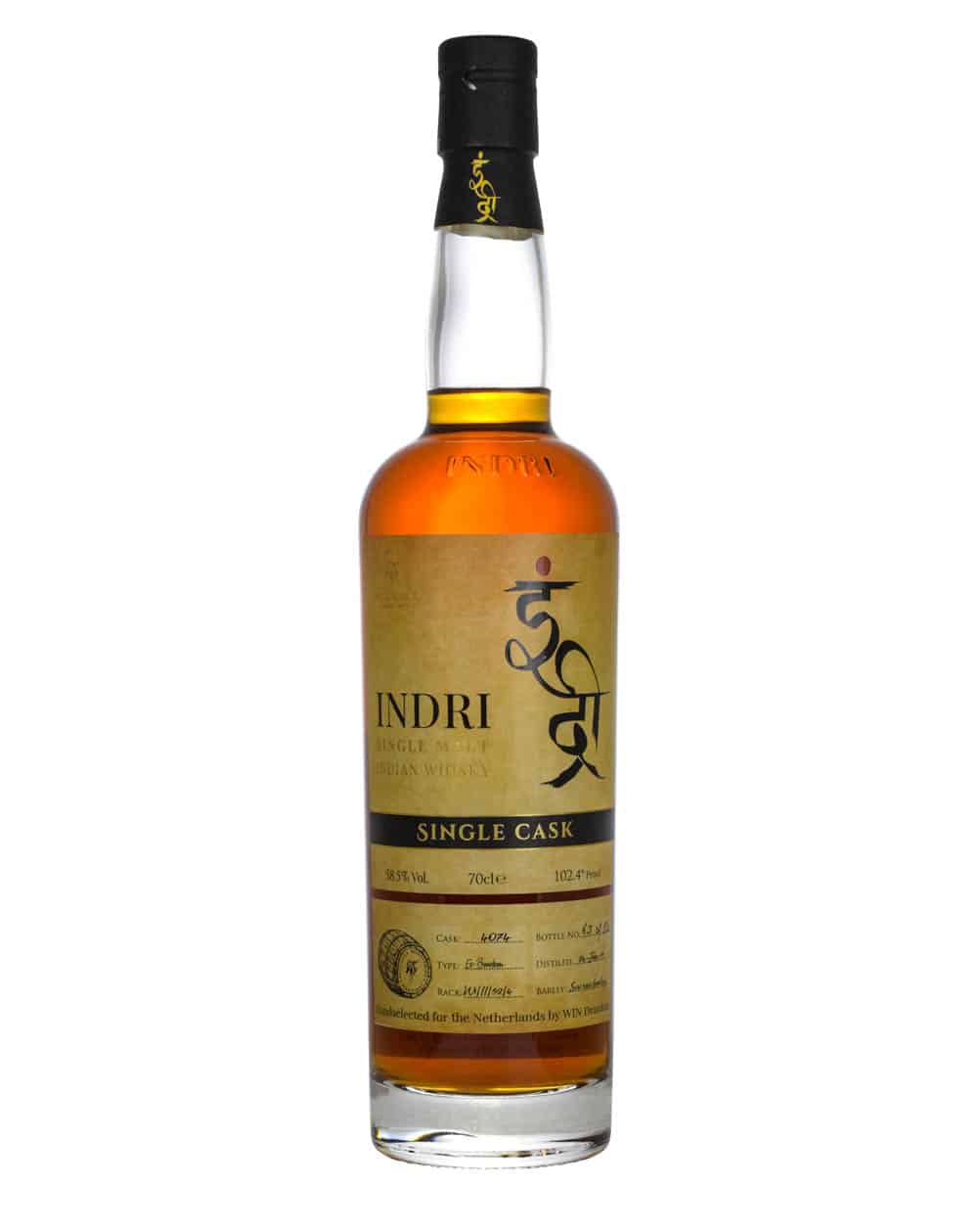 Indri Single Cask #4074 Ex-Bourbon - Musthave Malts
