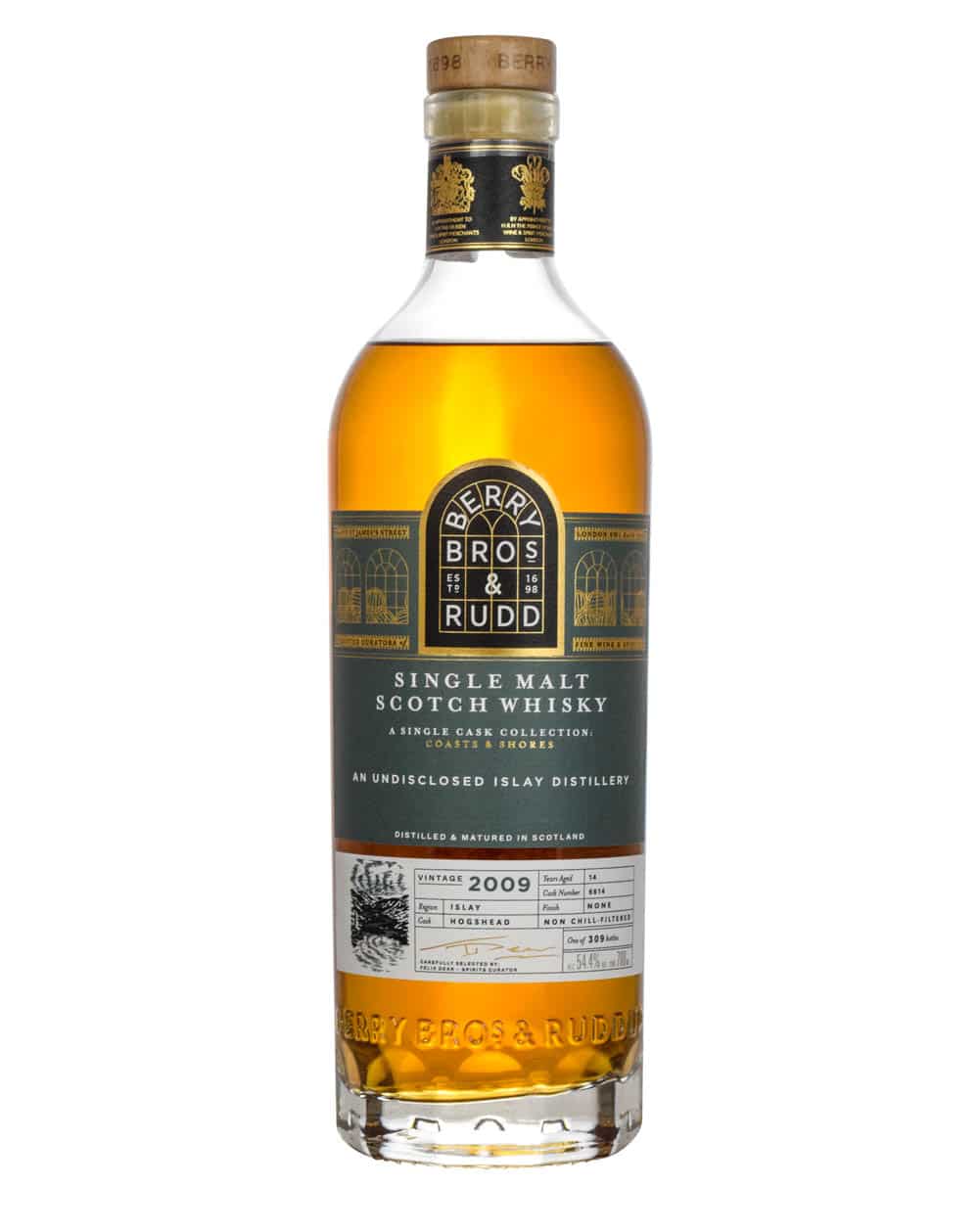 Undisclosed Islay 14 Years Old Berry Bros & Rudd 2009 Cask #6614 ...