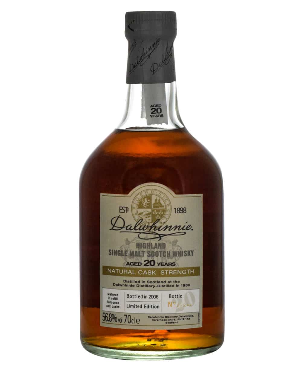 Dalwhinnie 20 Years Old Diageo Special Releases 2006 - Must Have Malts