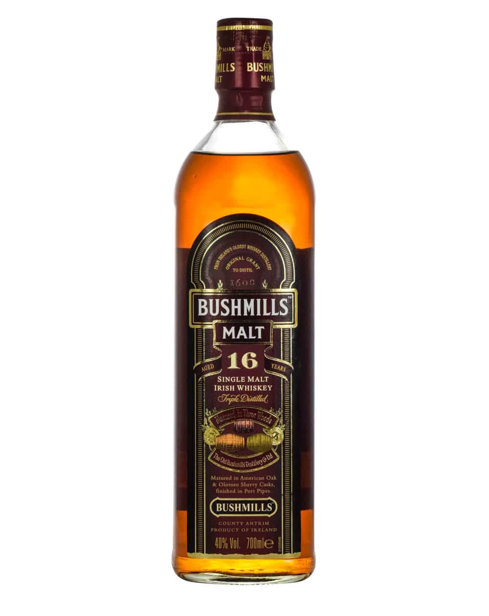 Bushmills 16 Years Old Old Label - Musthave Malts