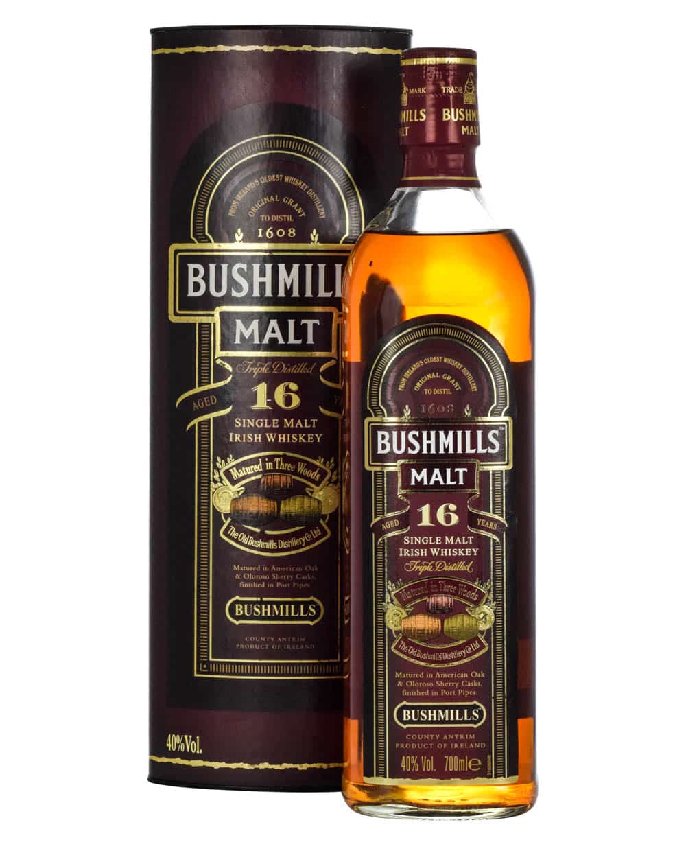 Bushmills 16 Years Old Old Label - Musthave Malts
