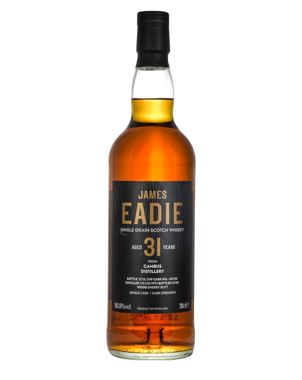 Cambus 31 Years Old James Eadie 1993 Cask #48088 - Must Have Malts