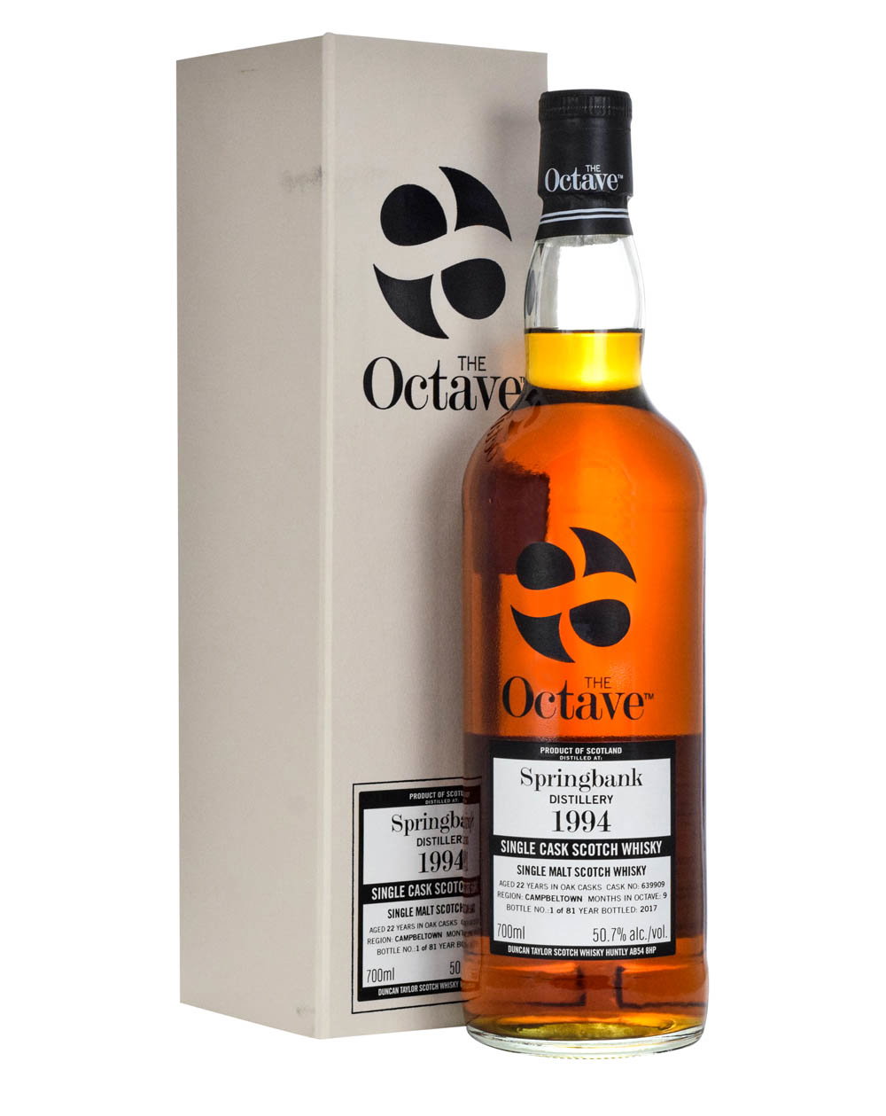Springbank 22 Years Old Duncan Taylor The Octave 1994 - Musthave Malts