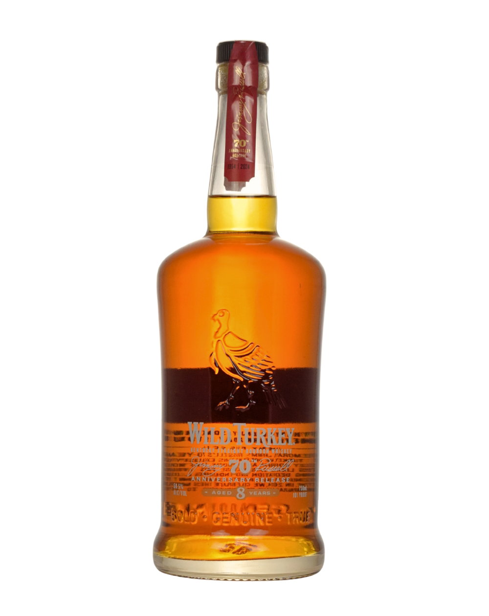Wild Turkey 8 Years Old Jimmy Russell's 70th Anniversary - Must Have Malts