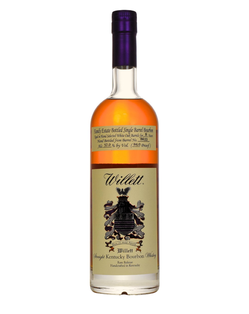 Willett 8 Years Old Single Barrel Bourbon LMDW Itinéraires 2016 ...