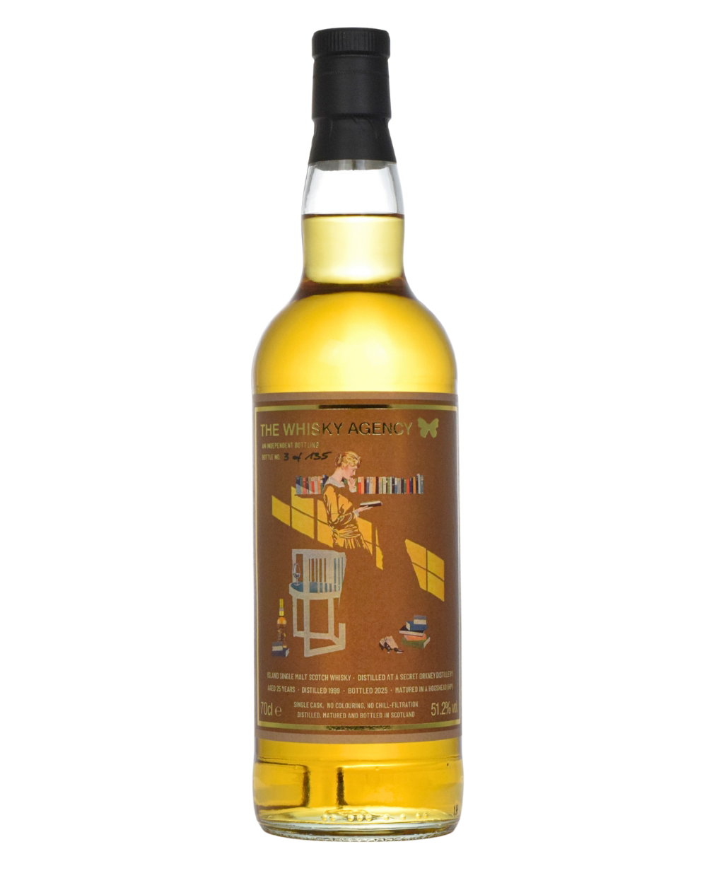 Secret Orkney 25 Years Old The Whisky Agency 1999 - Must Have Malts