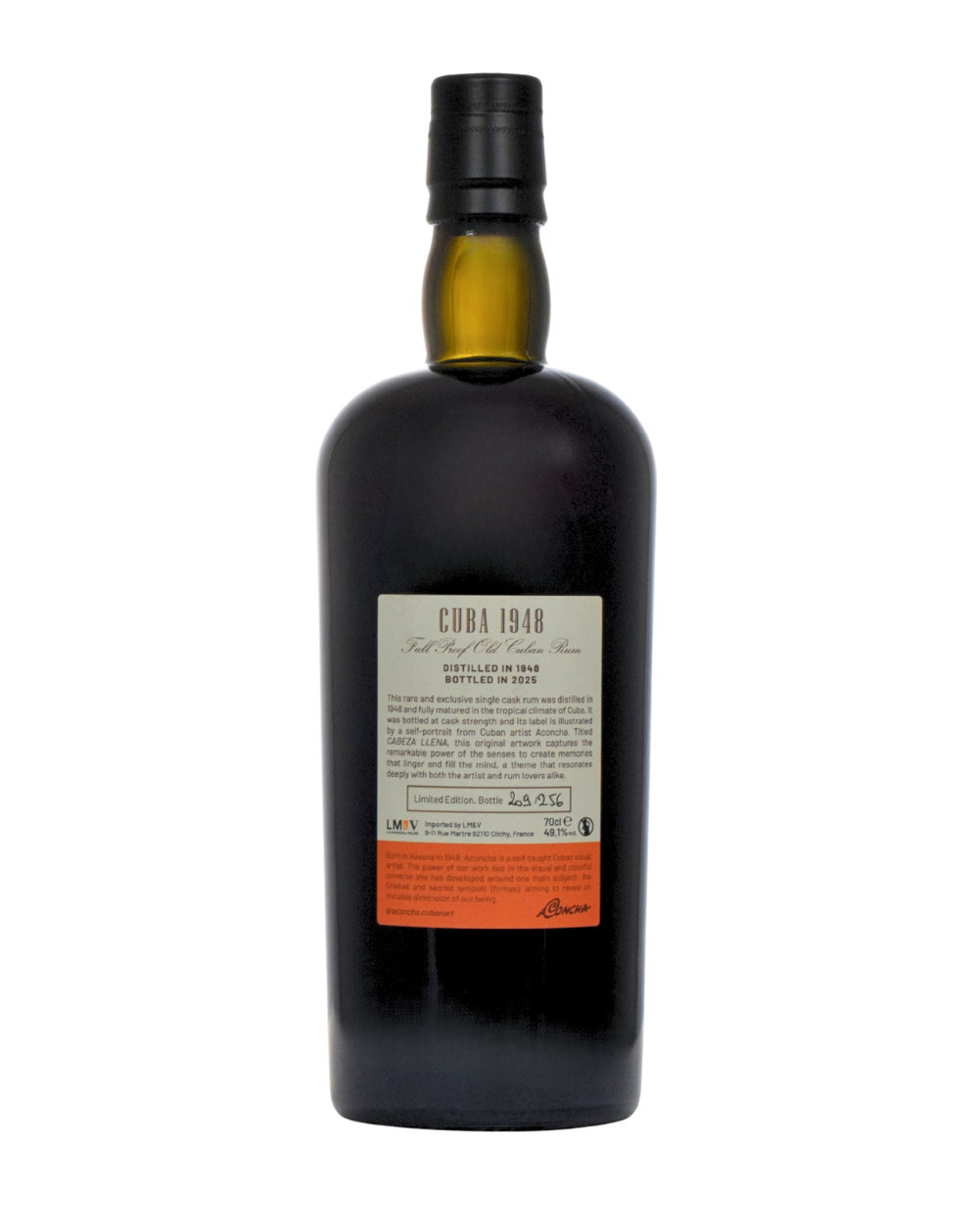Cabeza Llena Velier Cuban Rum 1948 - Must Have Malts
